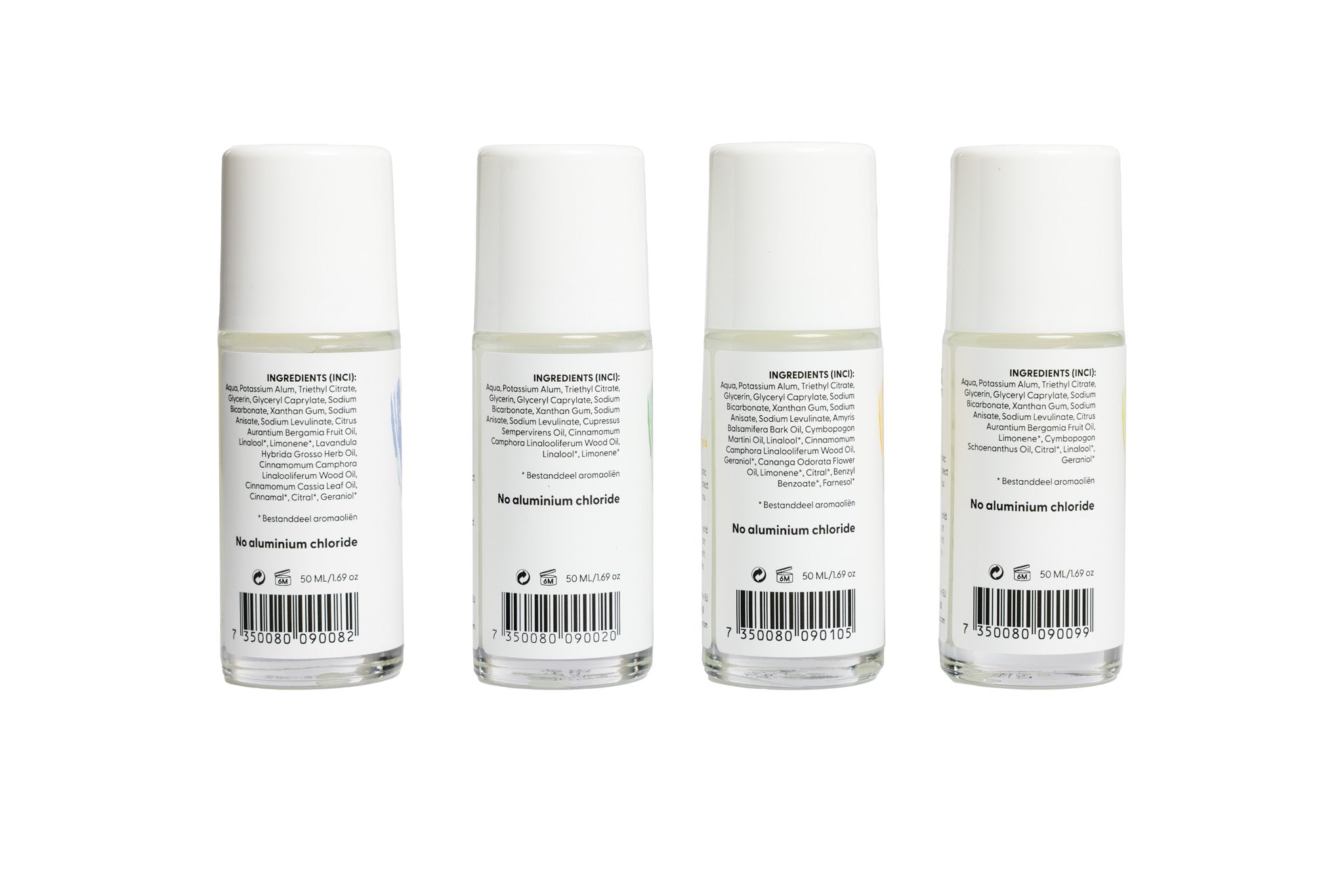 Natural Deodorant Sample Pack - Undercover Agent 4 Unique Scents – True ...